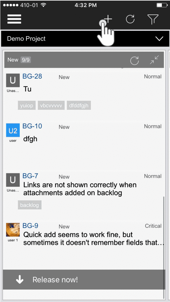 Create Issue In Agile Methodology Yodiz Project Management Blog